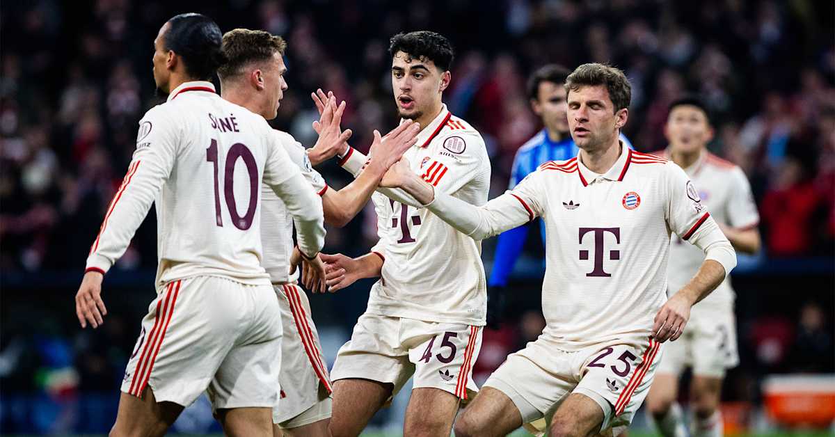 Match report: Champions League, FC Bayern v Slovan Bratislava