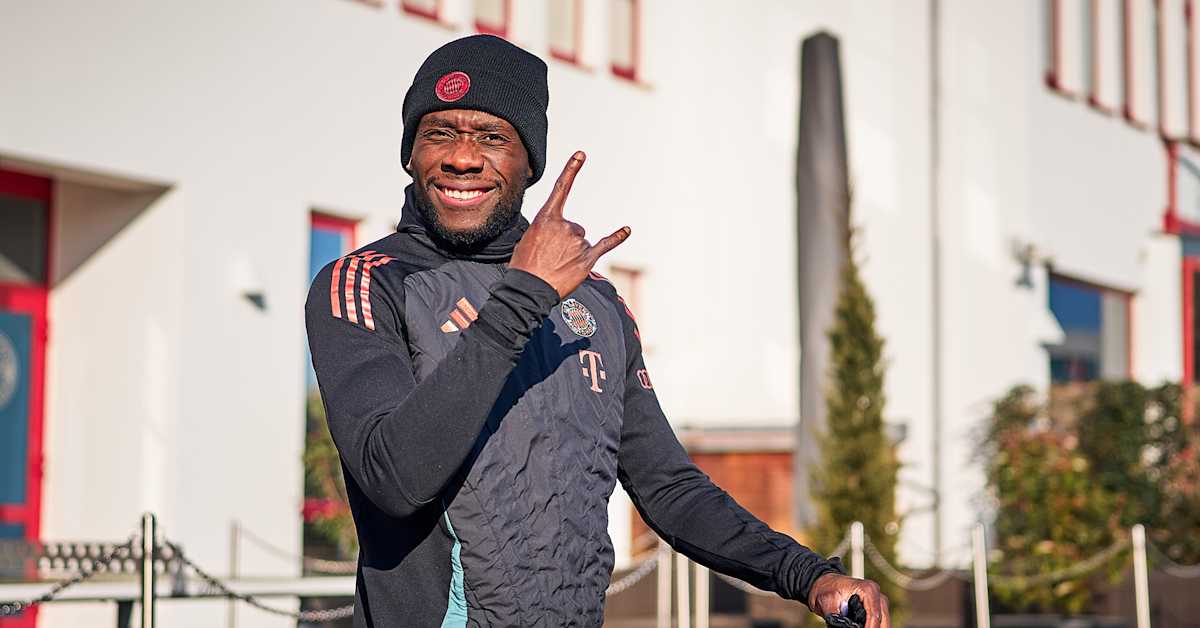 Alphonso Davies completes individual training session