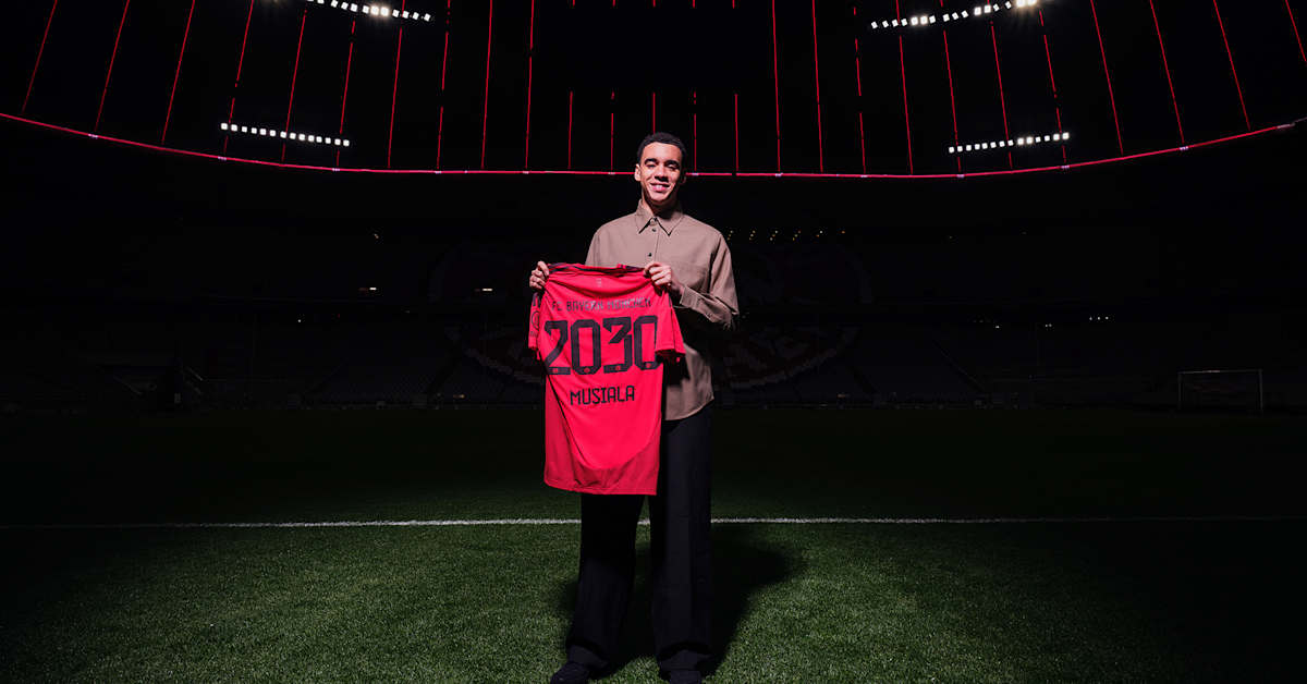 Jamal Musiala signs contract extension with FC Bayern to 2030