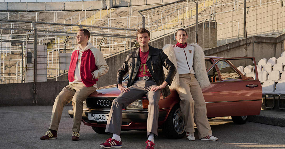 Photo gallery: the FC Bayern 125th-anniversary jersey