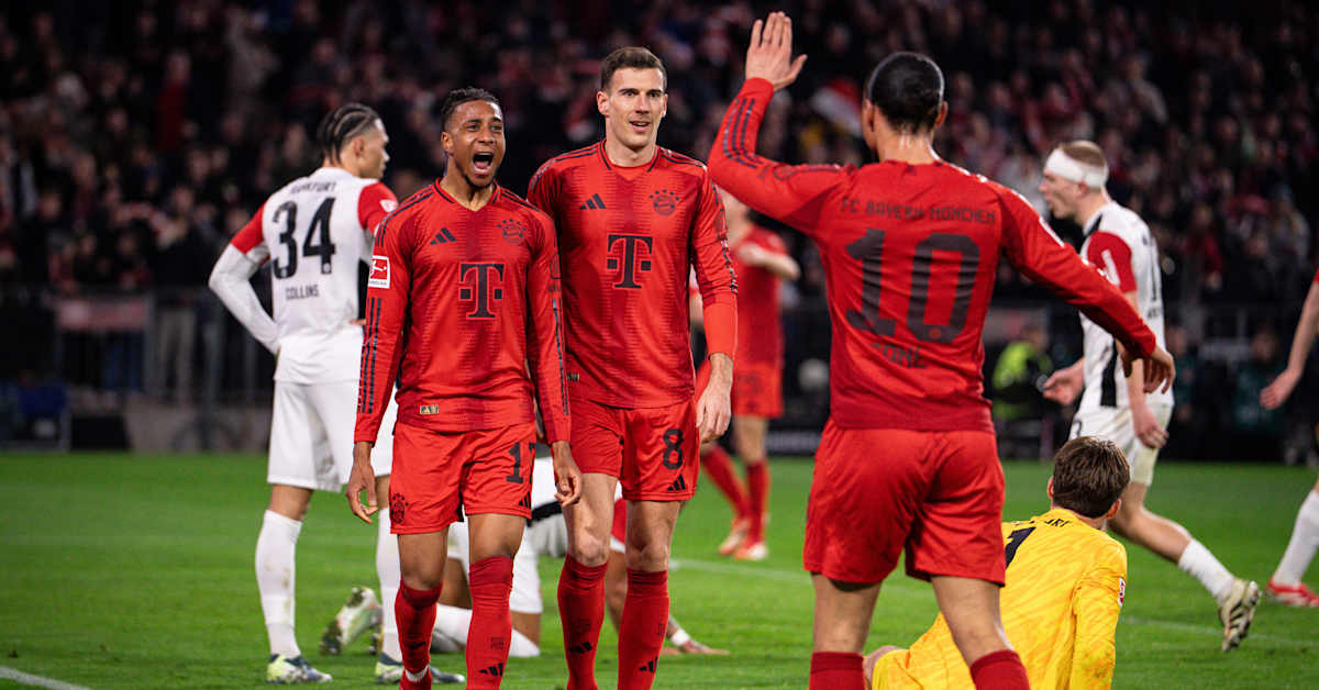 Match report: Bundesliga, FC Bayern v Eintracht Frankfurt