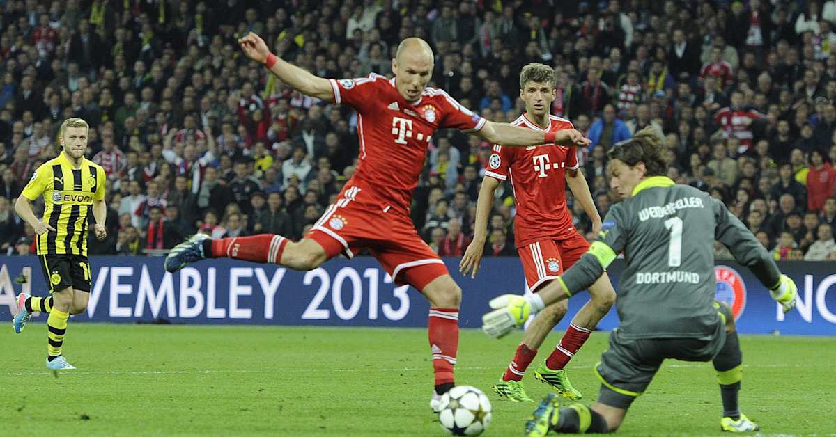 robben header goal