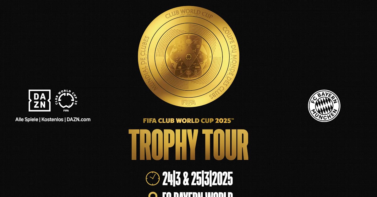 FIFA Klub-WM-Trophäe: In der FC Bayern World zu bestaunen