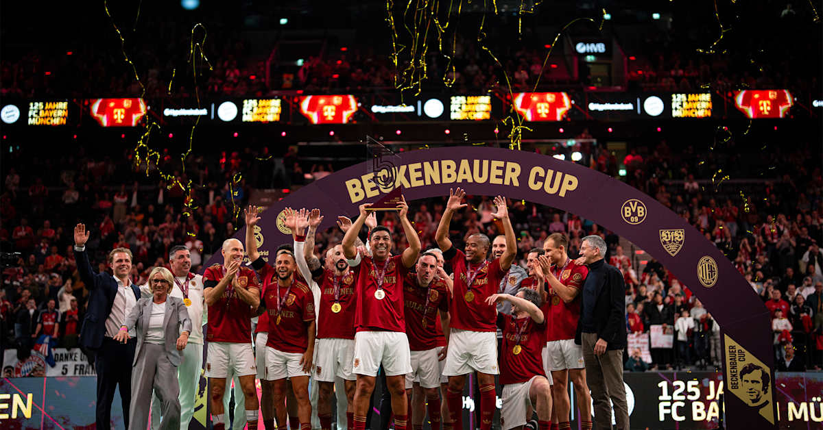FC Bayern Legends win the Beckenbauer Cup