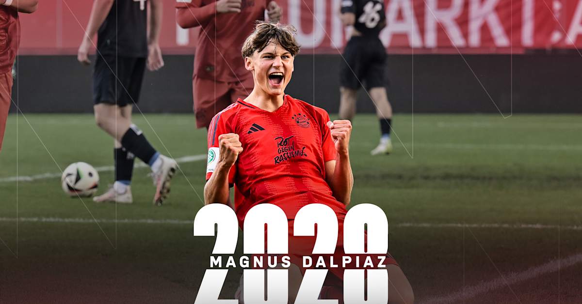 FC Bayern verlängert mit Magnus Dalpiaz