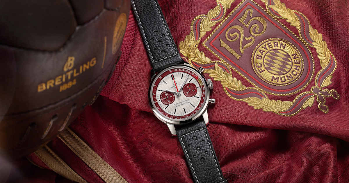 FC Bayern & Breitling: 125 years anniversary watch