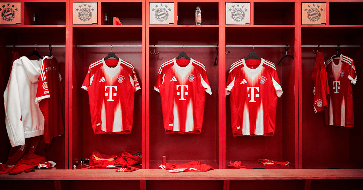FC Bayern Heim-Trikot Saison 2025/26 ab sofort erhältlich