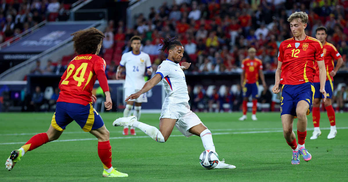 Olise to face Germany in Nations League after France beaten by Spain