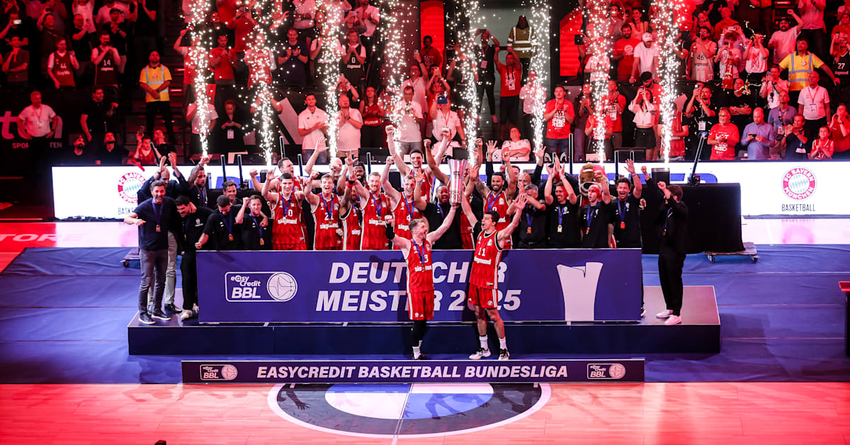 Der FC Bayern Basketball ist Deutscher Meister 2025