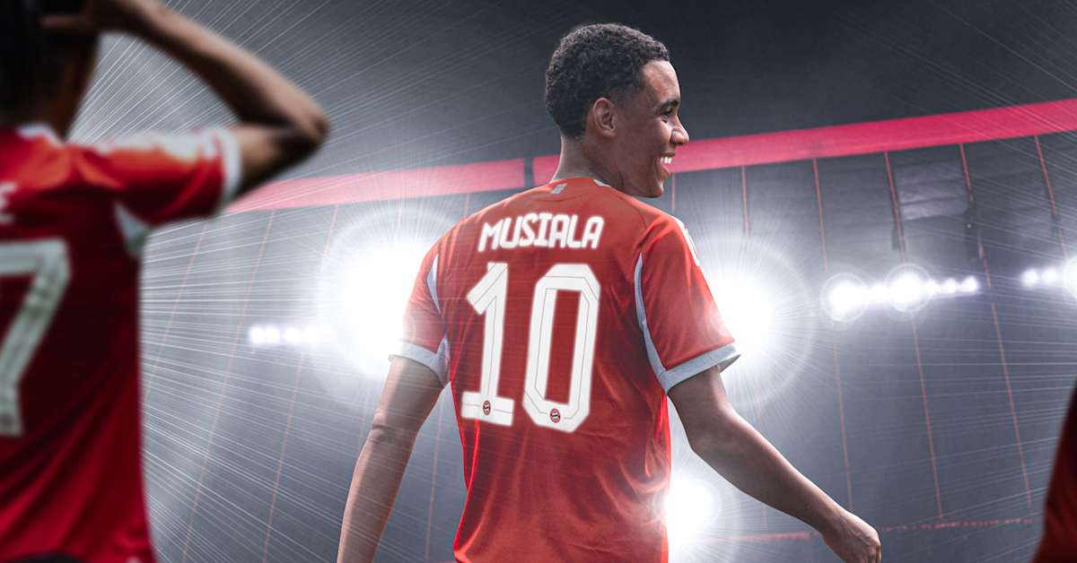 Jamal Musiala erhält die Nummer 10 beim FC Bayern