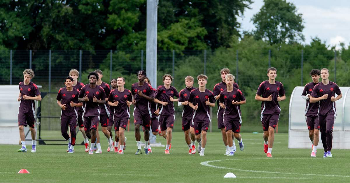 Trainingsstart bei der FC Bayern U17 Saison 2025/26