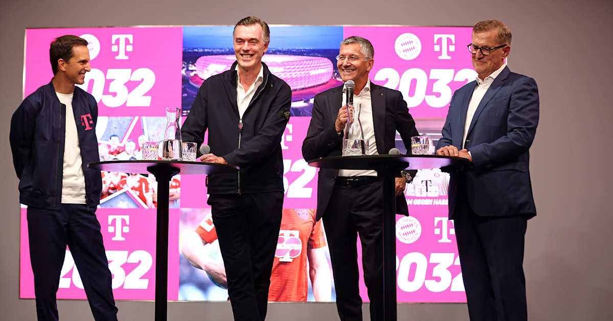 Video: Press conference from Bayern's new deal with Telekom