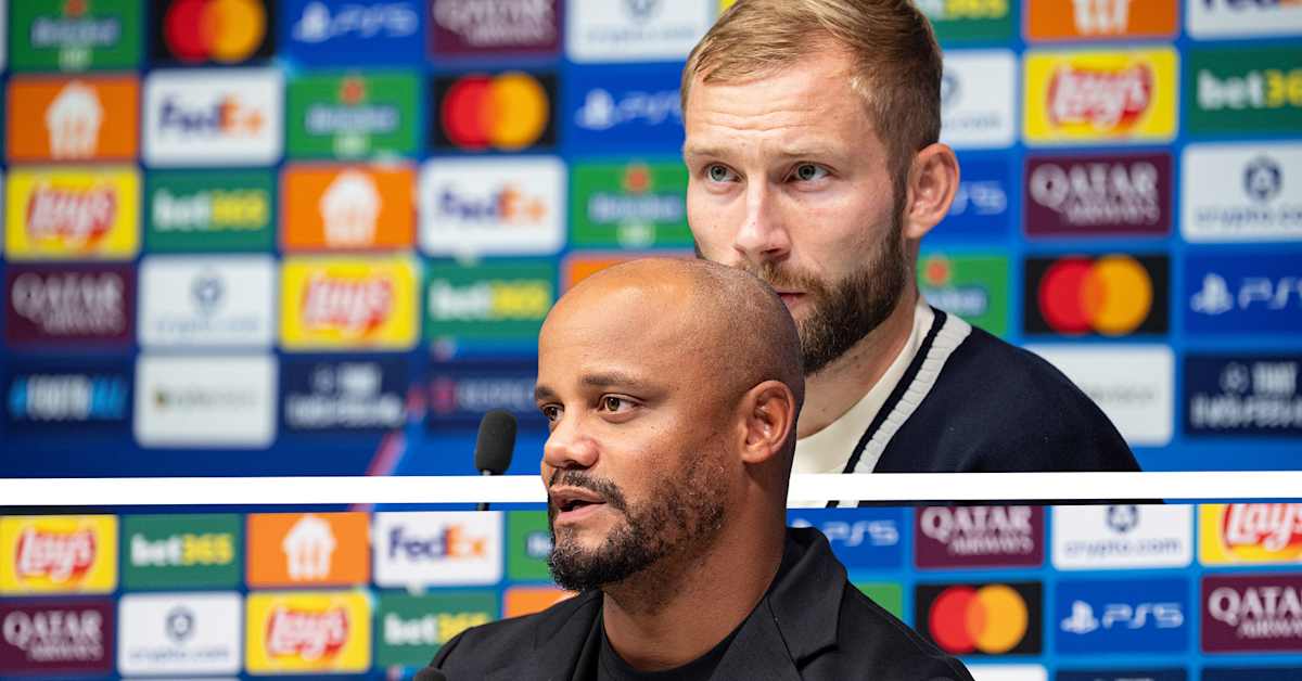 Rueda de prensa de Kompany y Laimer previa al Paphos FC - FC Bayern