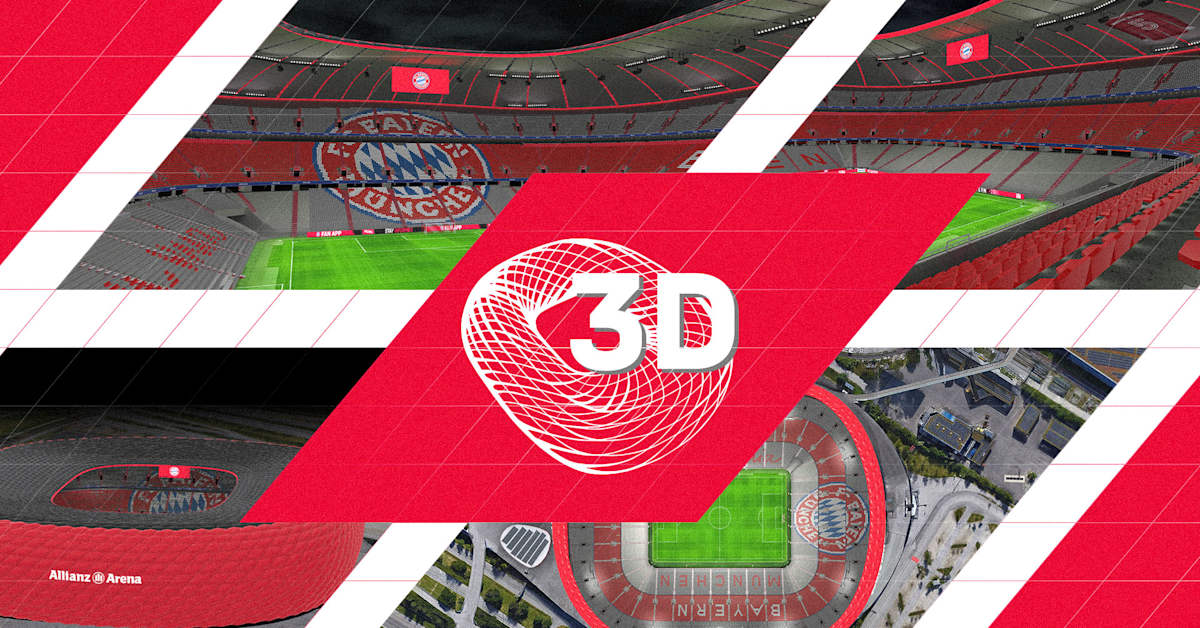 Allianz Arena als 3D-Erlebnis auf Webseite & App