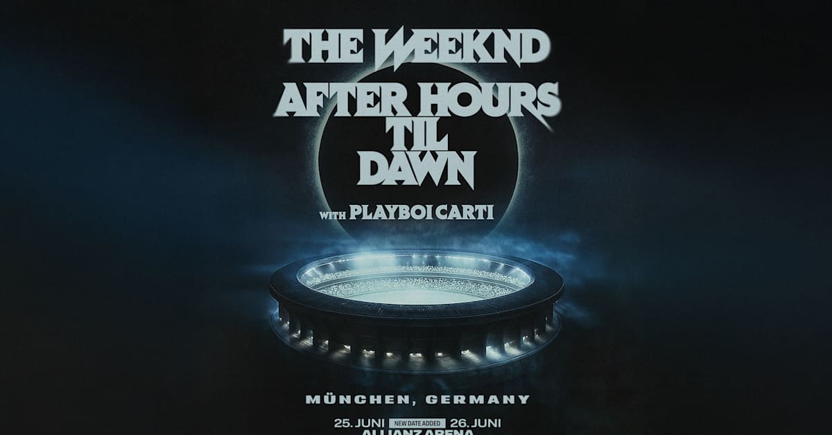 The Weeknd on 25/26 June 2026 at the Allianz Arena