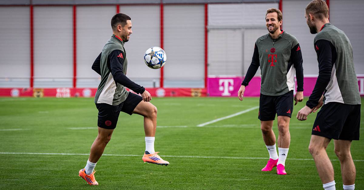 Video: Inside FC Bayern-Training vor Club Brügge