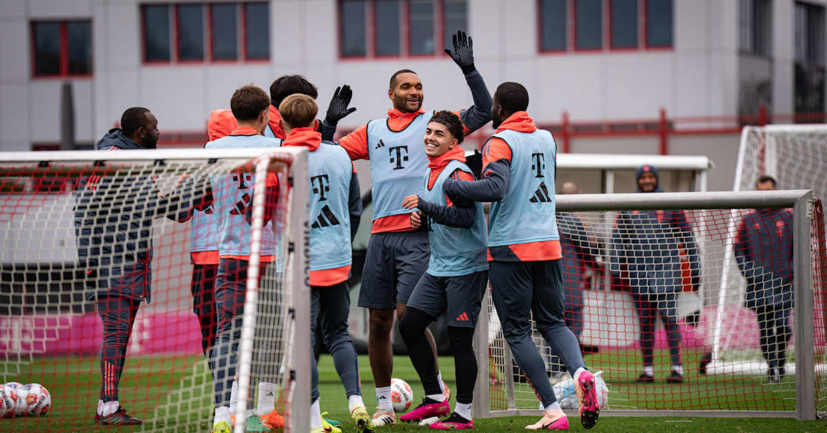 Galerie: Abschlusstraining vor Union Berlin - FC Bayern