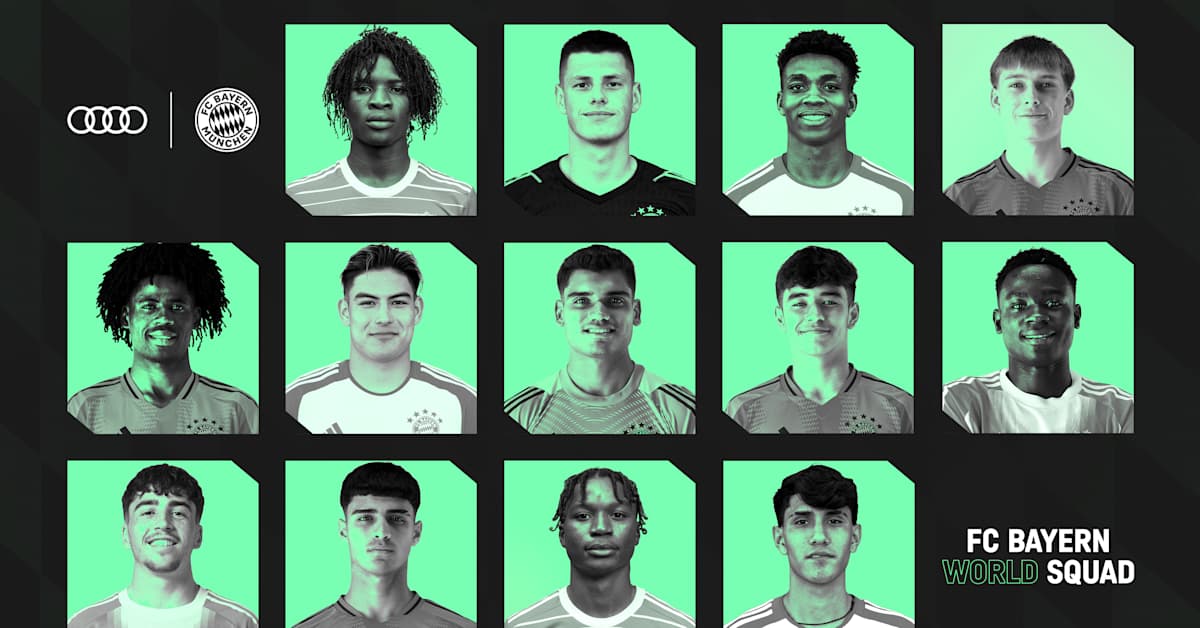 Ehemalige Spieler des FC Bayern World Squad