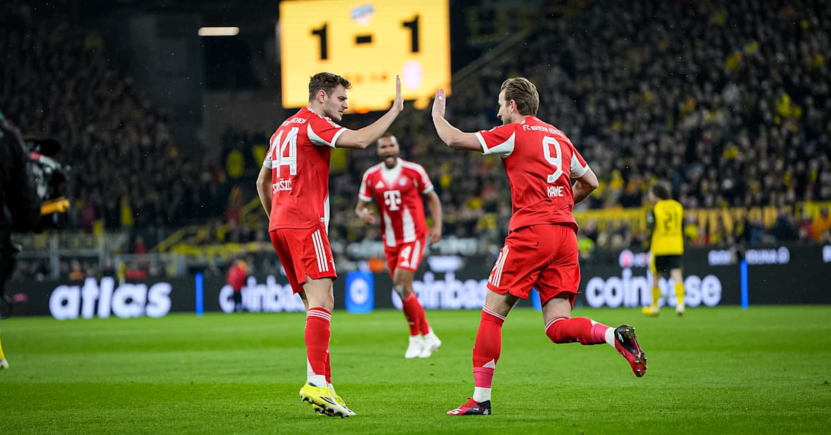 Statistics: Dortmund vs. FC Bayern - Bundesliga 25/26