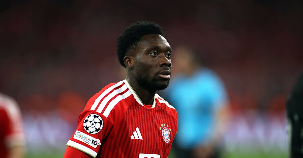 Alphonso Davies estará varias semanas de baja