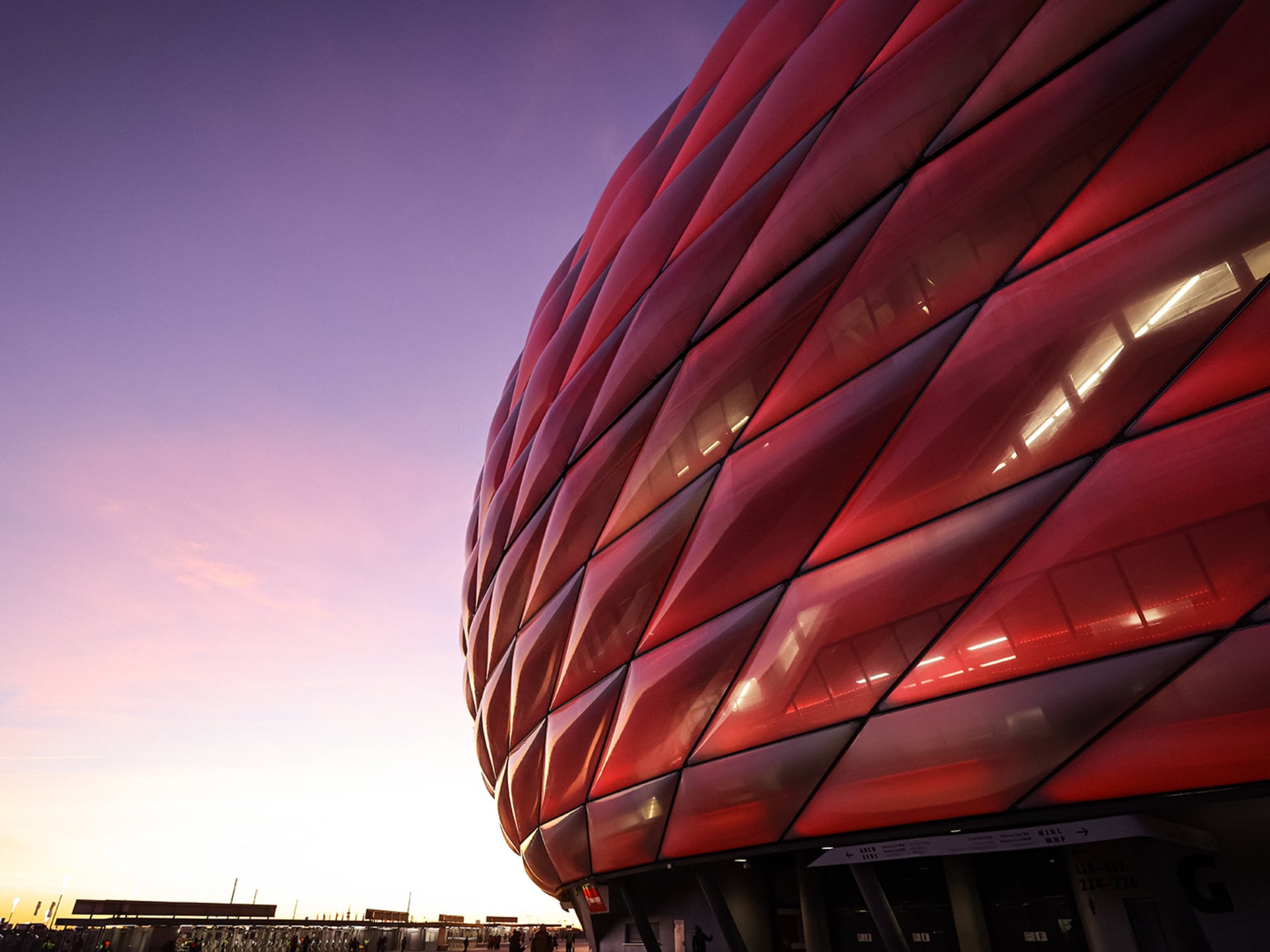 Allianz Arena Stadion Hintergrundbild 1.198 Allianz Arena Innen Stock