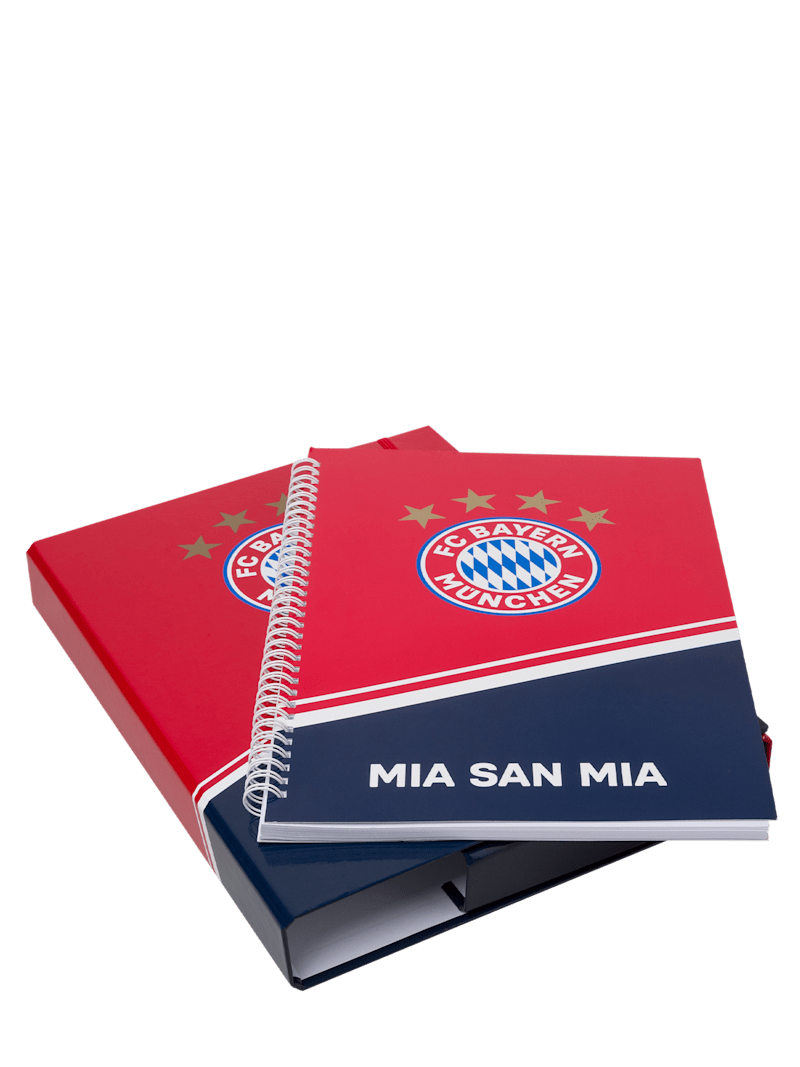 notebook box + college notebook DIN A4 | Official FC Bayern Munich Store