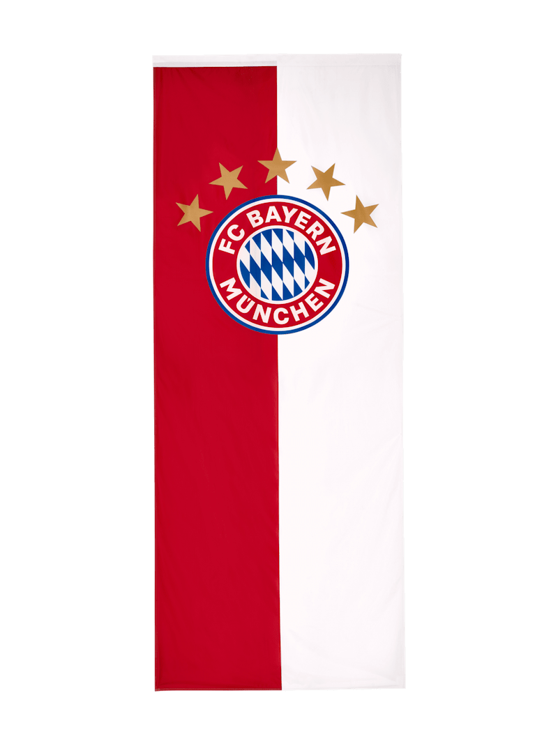 Bannerfahne Logo 300x120 cm | Offizieller FC Bayern Store