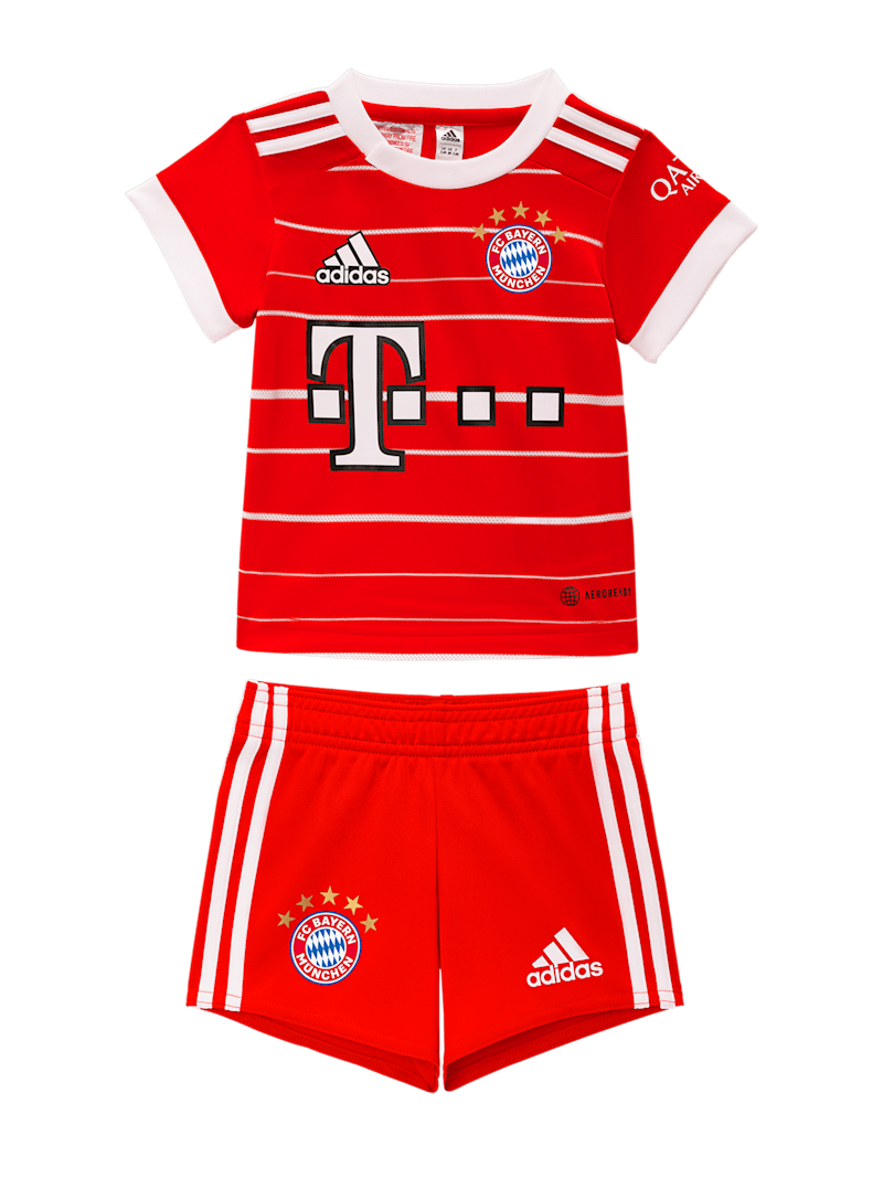 Bebé Kit De Camisetas Home 22 23 Rojo Tienda Fc Bayern Múnich