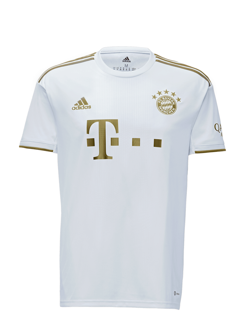 Kids Away shirt 22-23 white | Official FC Bayern Munich Store