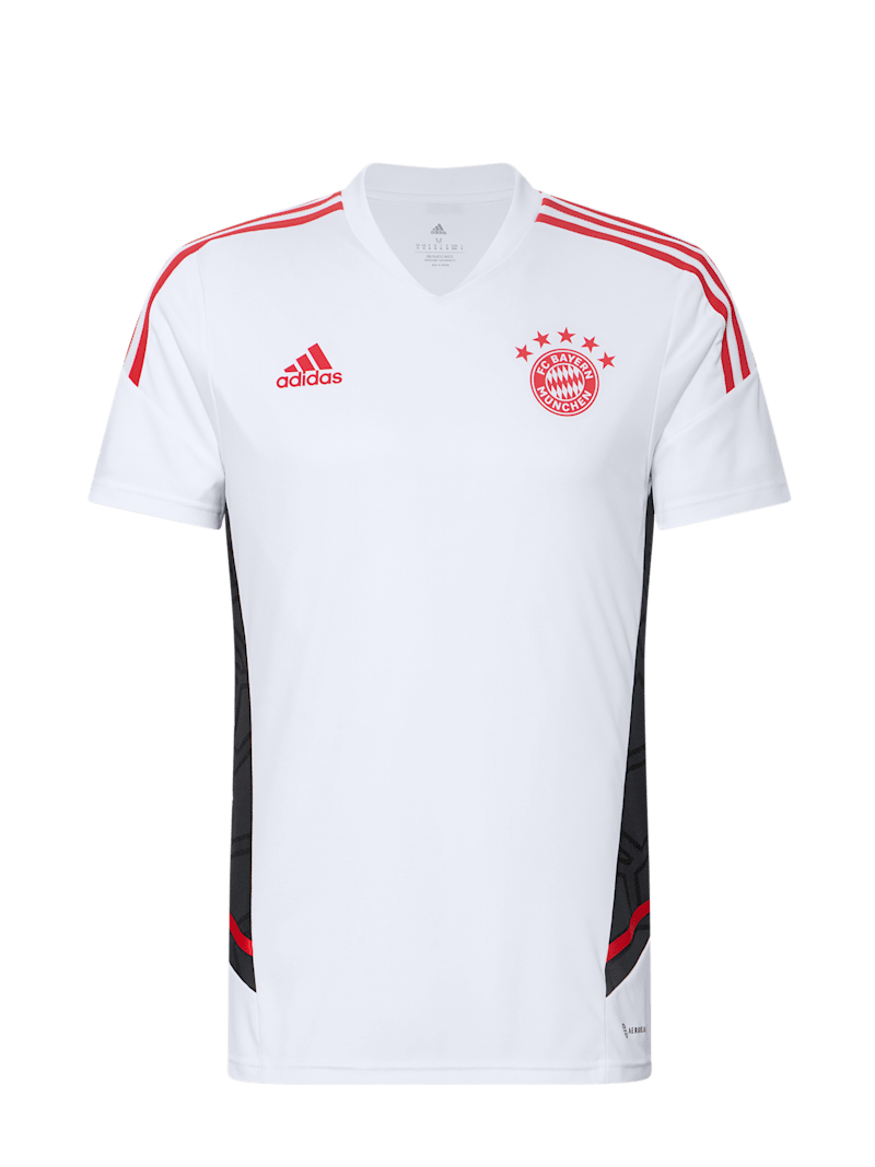Niños Camiseta De Entrenamiento Teamline Blanco Tienda Fc Bayern Múnich
