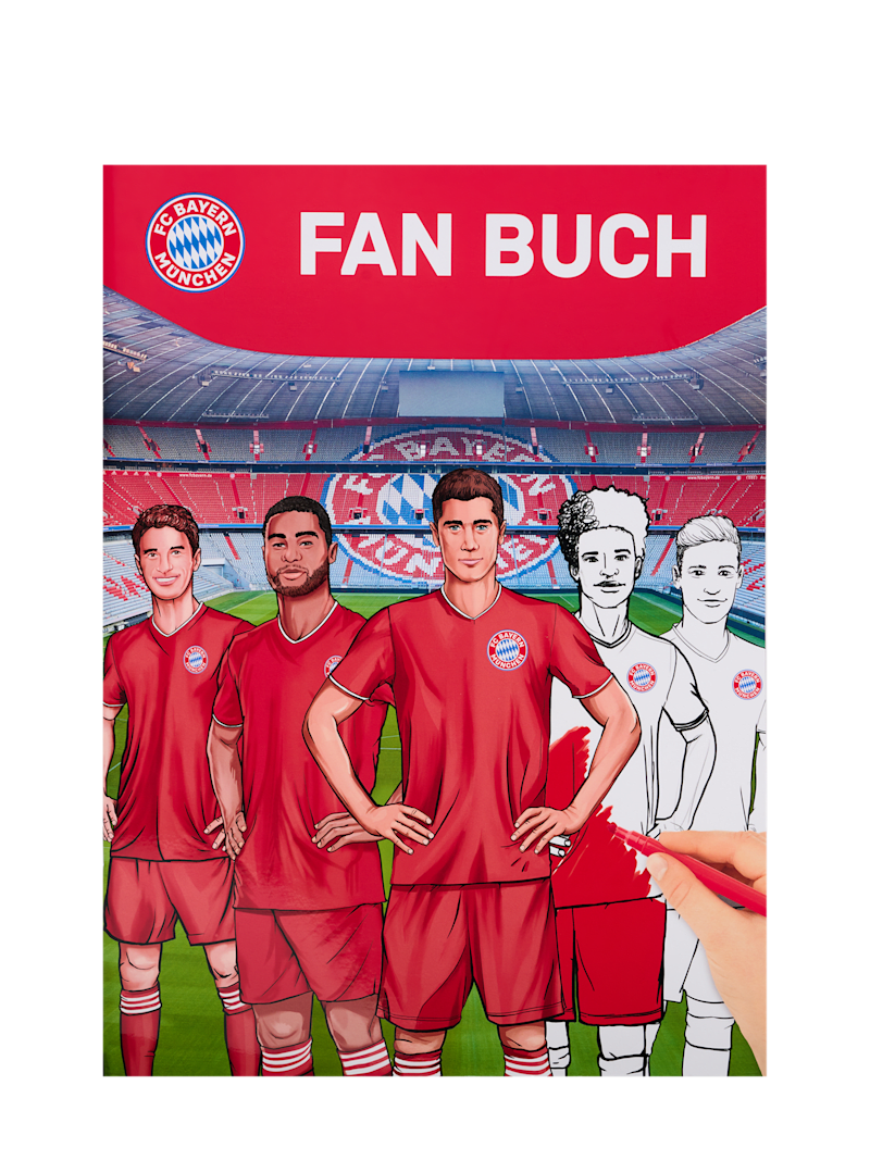Colouring and sticker book | Official FC Bayern Munich Store