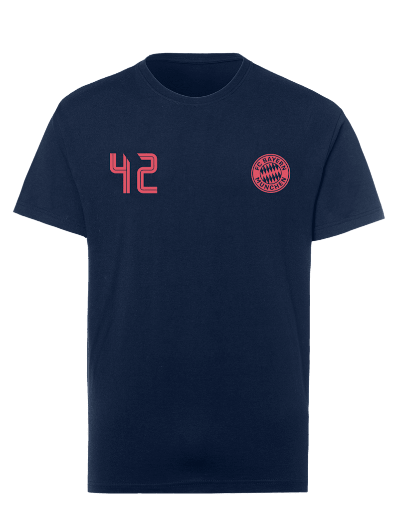 Hombres Camiseta Musiala Azul Marino Tienda Fc Bayern Múnich