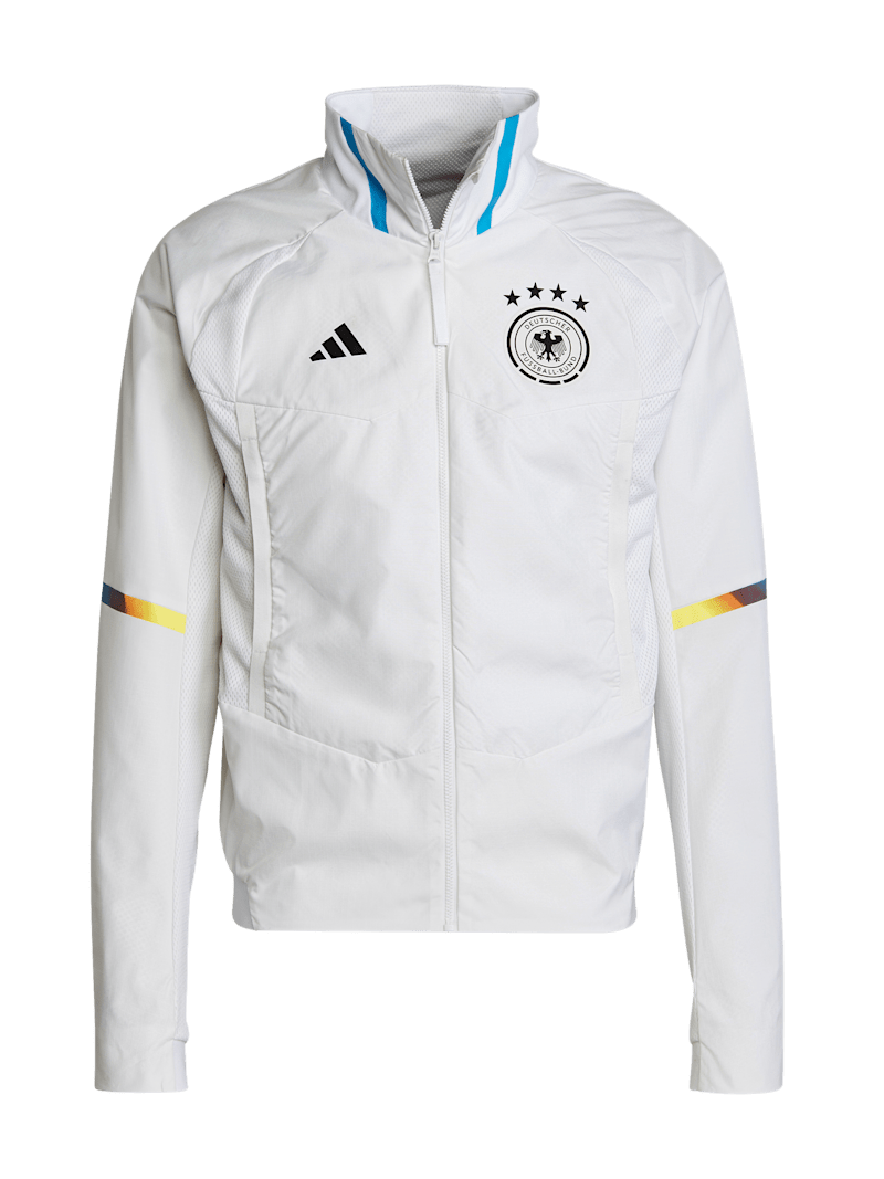 Men DFB World Cup anthem jacket white | Official FC Bayern Munich Store