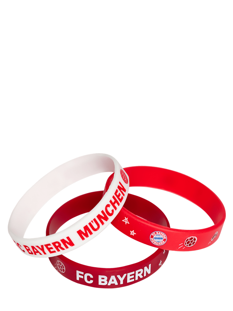 Kids Bracelet set of 3 red | Official FC Bayern Munich Store