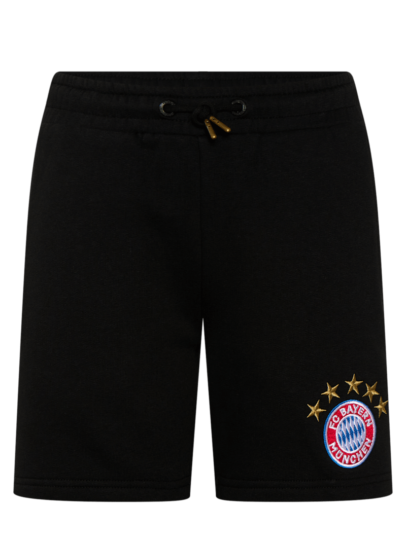 Herren Sweatshort Logo schwarz | Offizieller FC Bayern Store