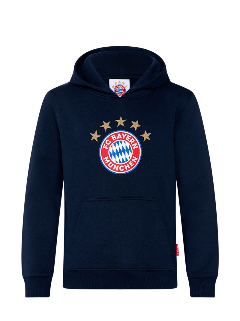 Kinder Hoodie Logo navy | Offizieller FC Bayern Store