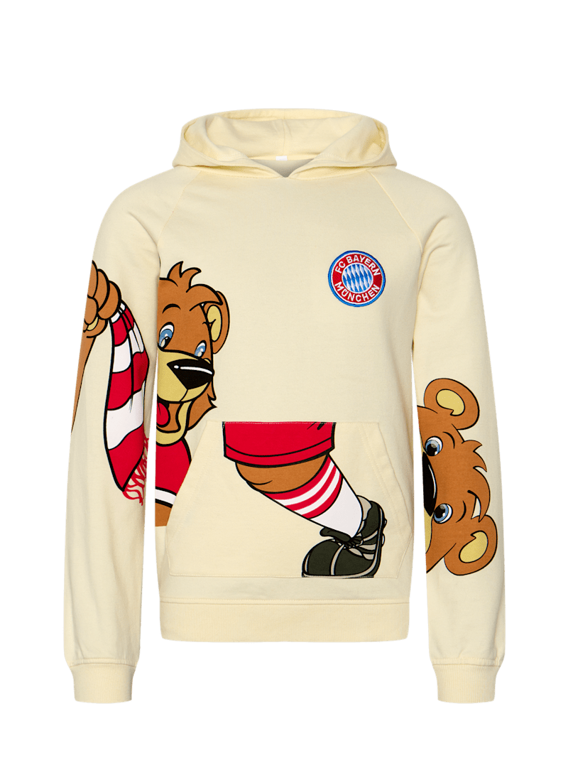 Kids Berni hoodie white | Official FC Bayern Munich Store