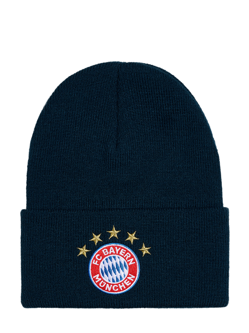 Niños Gorro de punto Logo azul marino | Tienda FC Bayern Múnich