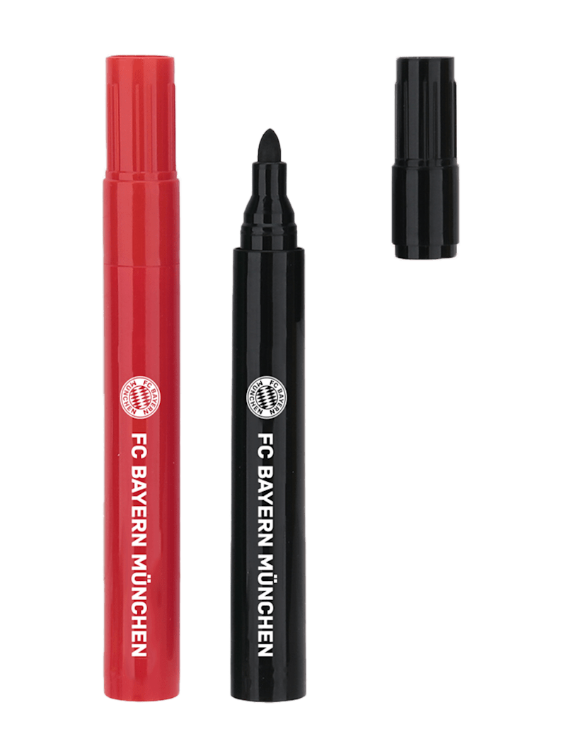 Permanent marker set of 2 | Official FC Bayern Munich Store