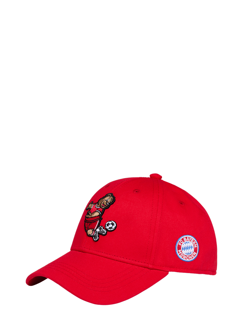 Kids Baseball Cap Berni kickt red | Official FC Bayern Munich Store