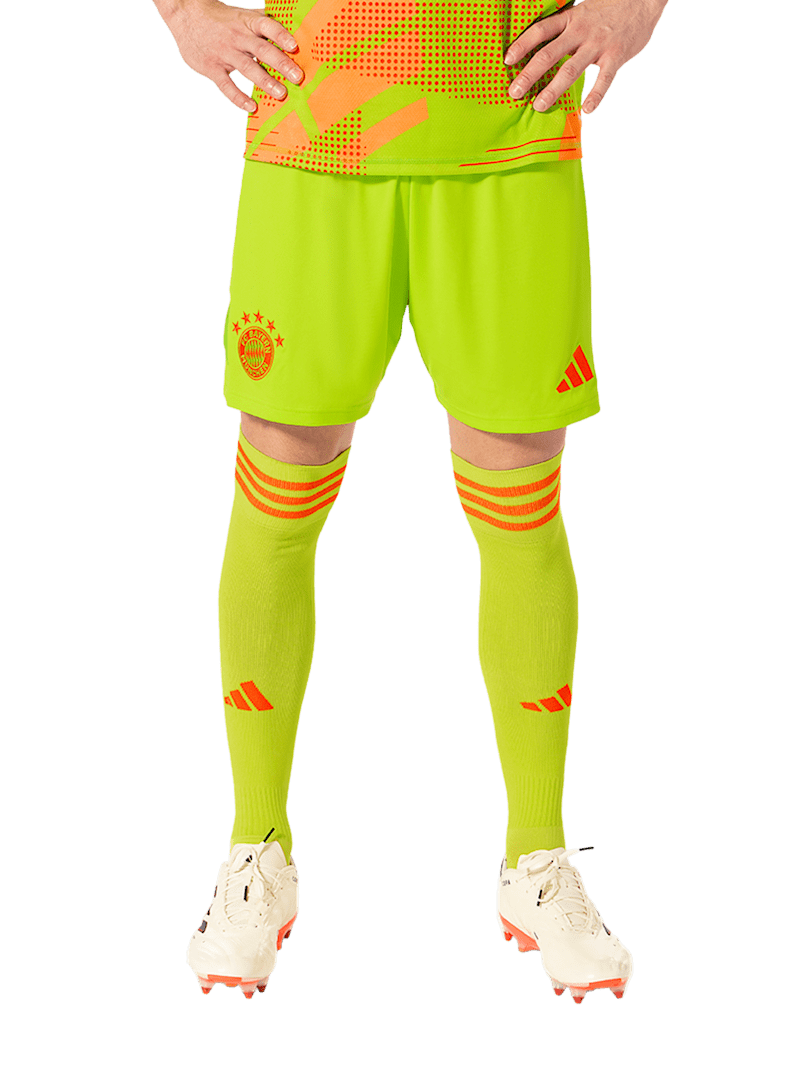 Men Short goalkeeper 24-25 yellow | Official FC Bayern Munich Store