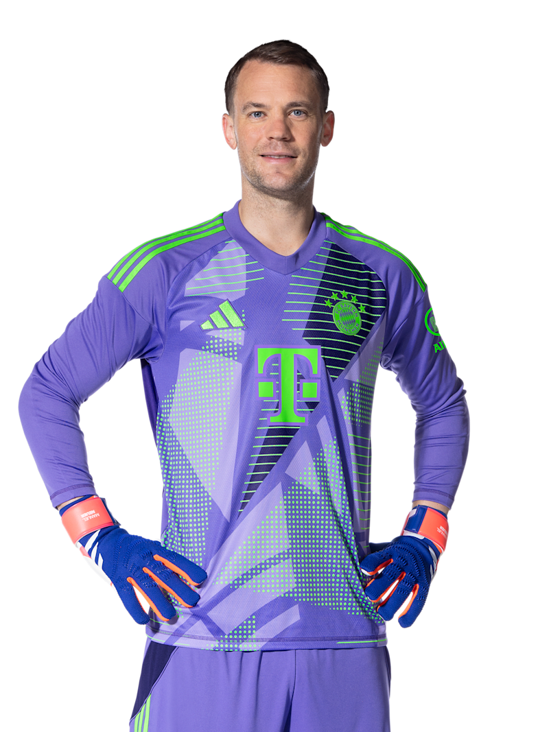 Men Long sleeve jersey goalkeeper 24-25 purple | Official FC Bayern ...