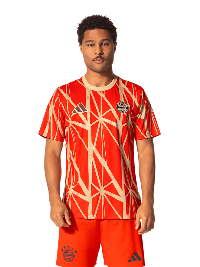 Men Pre-Match Shirt Home 24-25 red | Official FC Bayern Munich Store