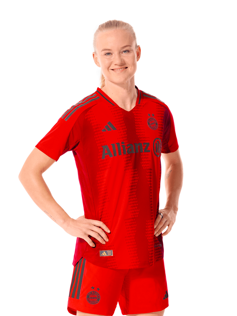 Damen Frauen Authentic Trikot Home 24-25 rot | Offizieller FC Bayern Store
