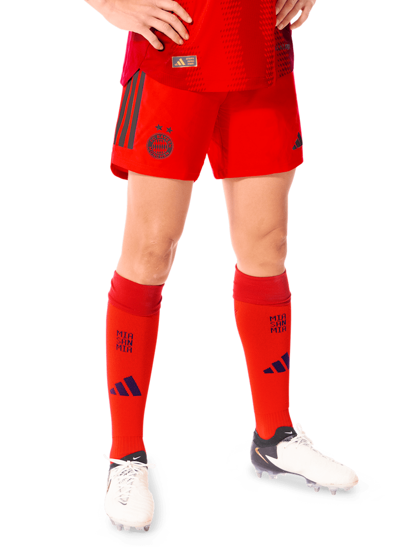 Damen Frauen Authentic Short Home 24-25 rot | Offizieller FC Bayern Store