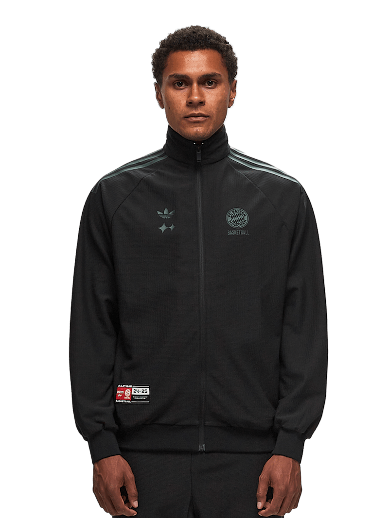 Men Basketball training jacket LFSTLR Garden green | Official FC Bayern ...
