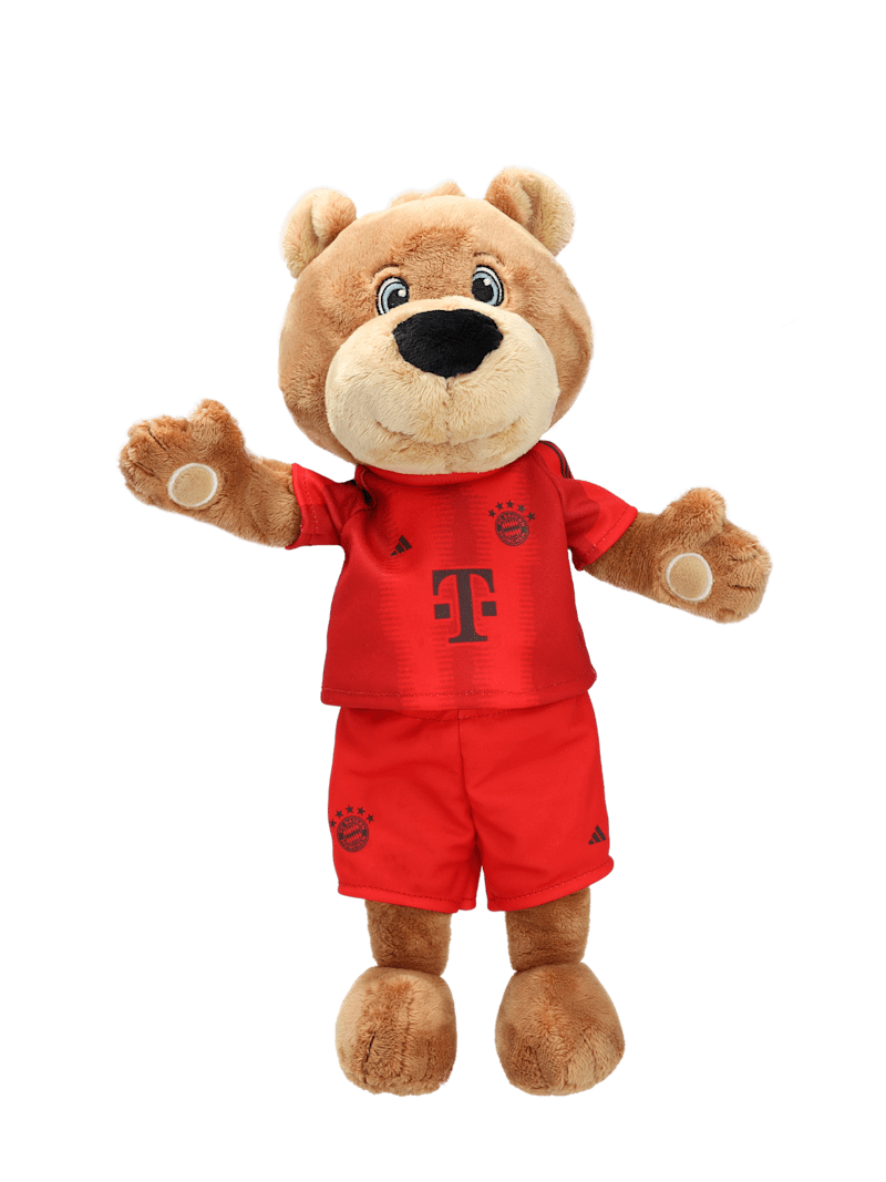 Kinder Berni 35 cm 2024-25 rot | Offizieller FC Bayern Store