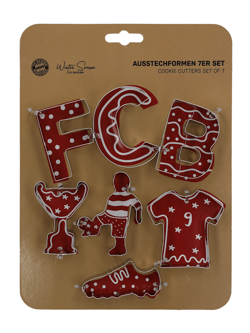 7-piece cookie cutter set | Official FC Bayern Munich Store