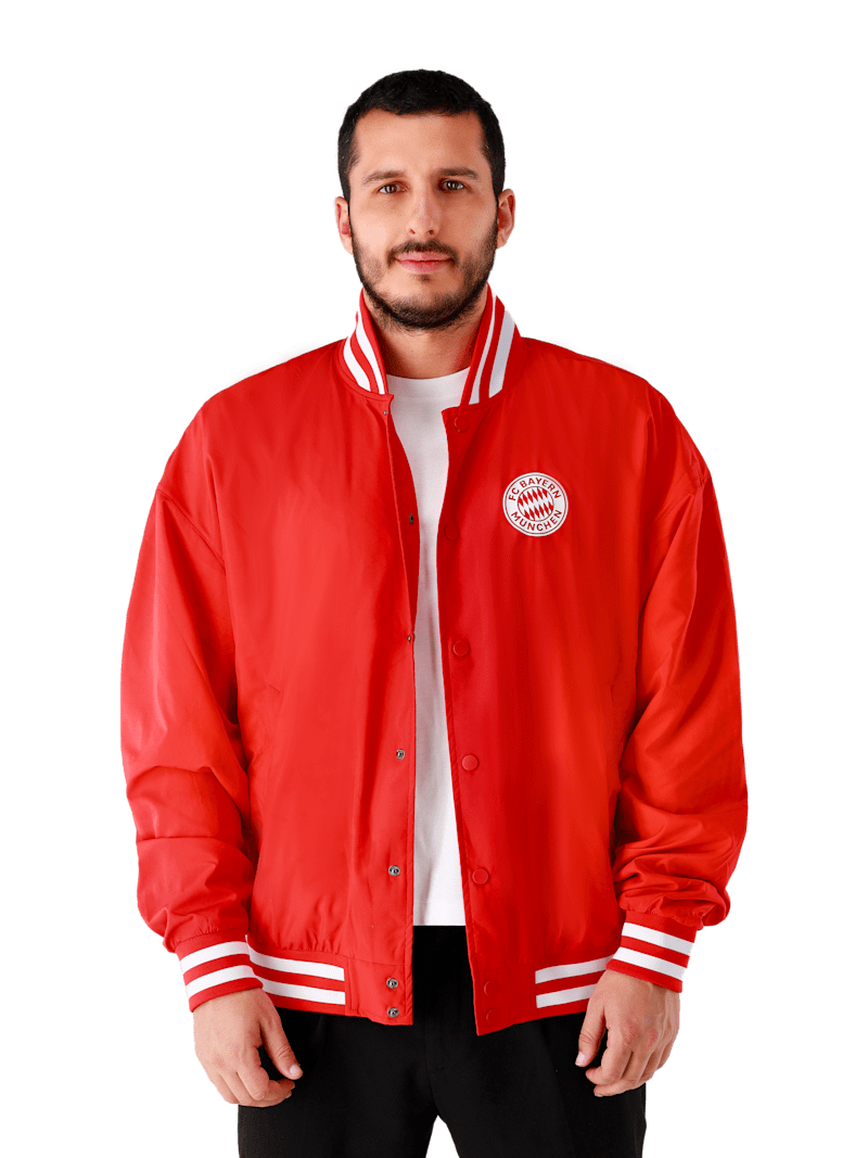 Men College Jacket Classic red | Official FC Bayern Munich Store