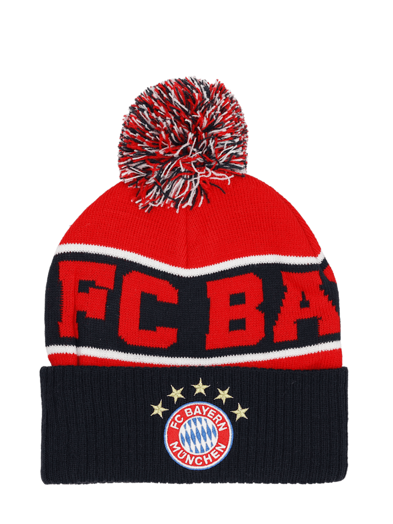 Kids Pom pom hat multicoloured | Official FC Bayern Munich Store